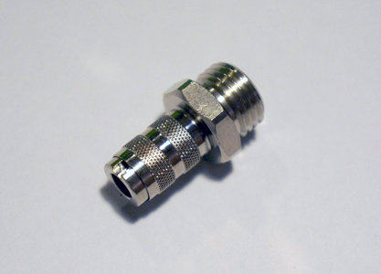 Quick Coupling 2.7 mm with G1/4″ male thread | Foxy Studio